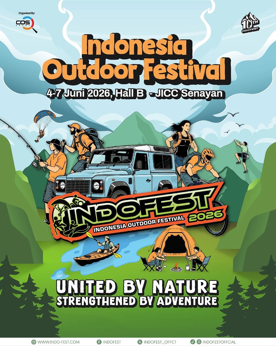 Indofest 2026 Diserbu Pecinta Alam, Diskon Gear Outdoor hingga 70 ...
